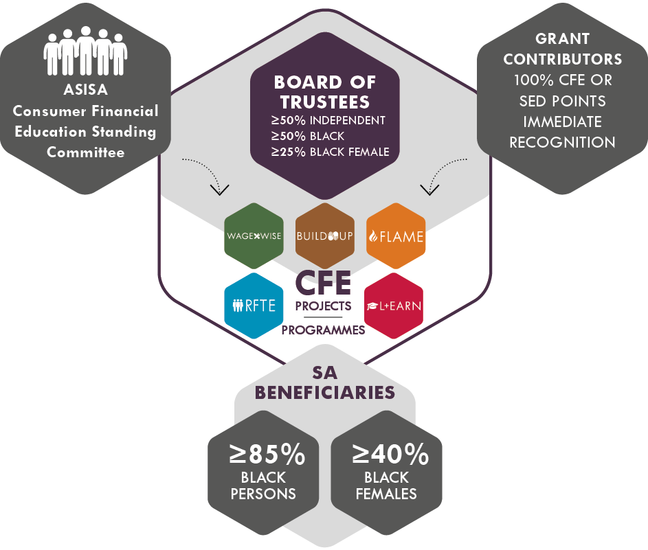 Foundation governance and oversights structures as well as team members